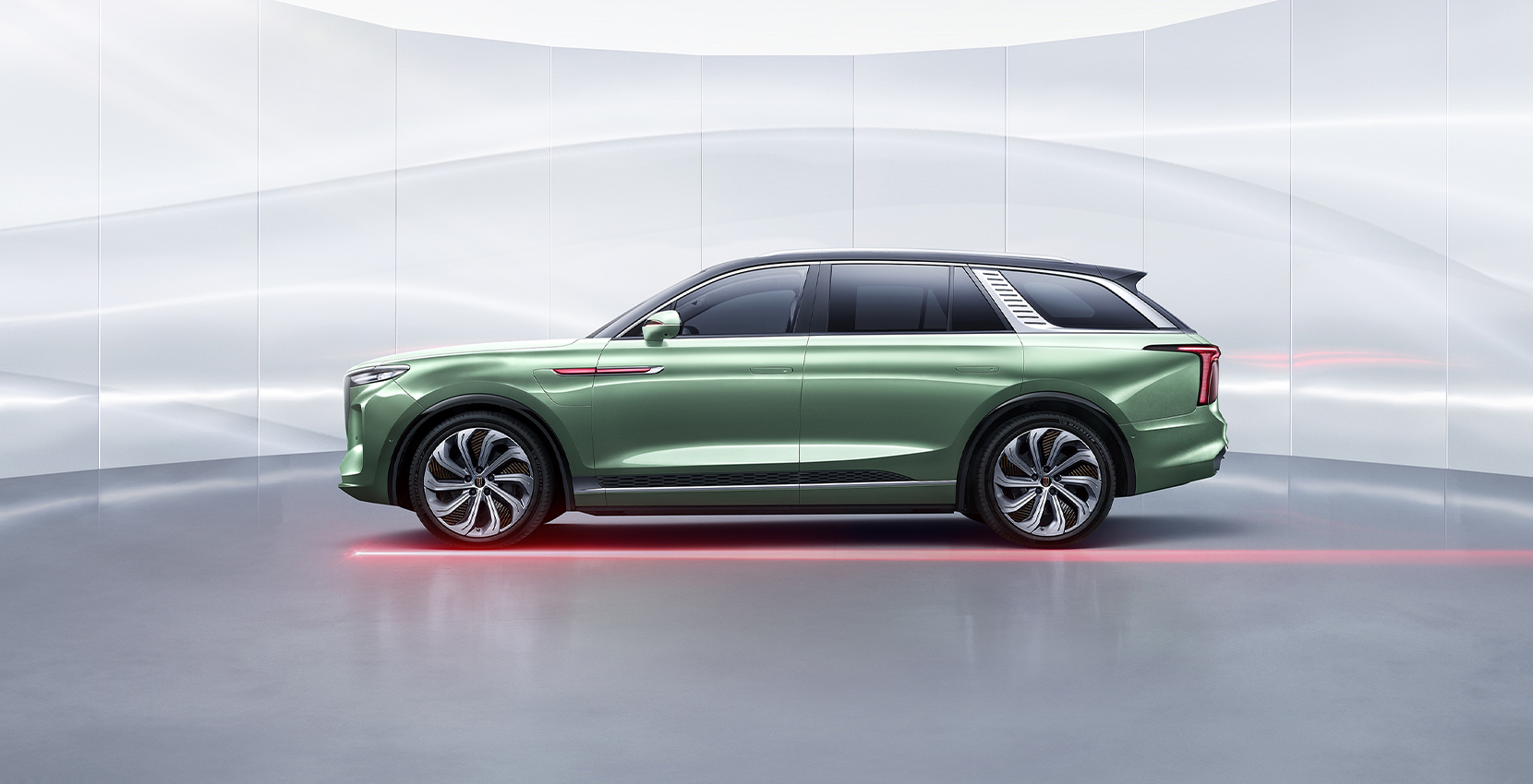 6-ти местный HongQi E-HS9 6 Seats Top, 2022 — Voltcar.kz